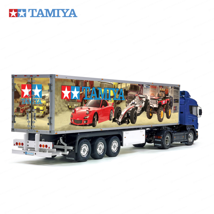 Tamiya Brand 56319 56302 Trailer Reefer Semi Box Huge Side Decals ...